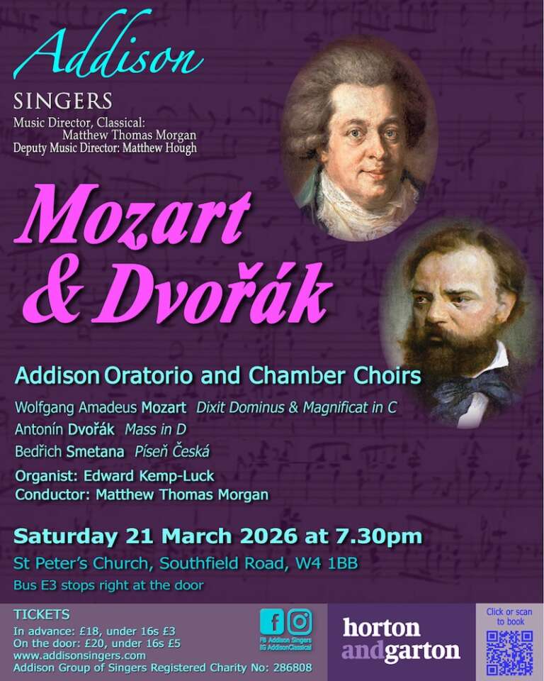 Addison Singers Spring Concert 2026 takes place on 21st March - The ...